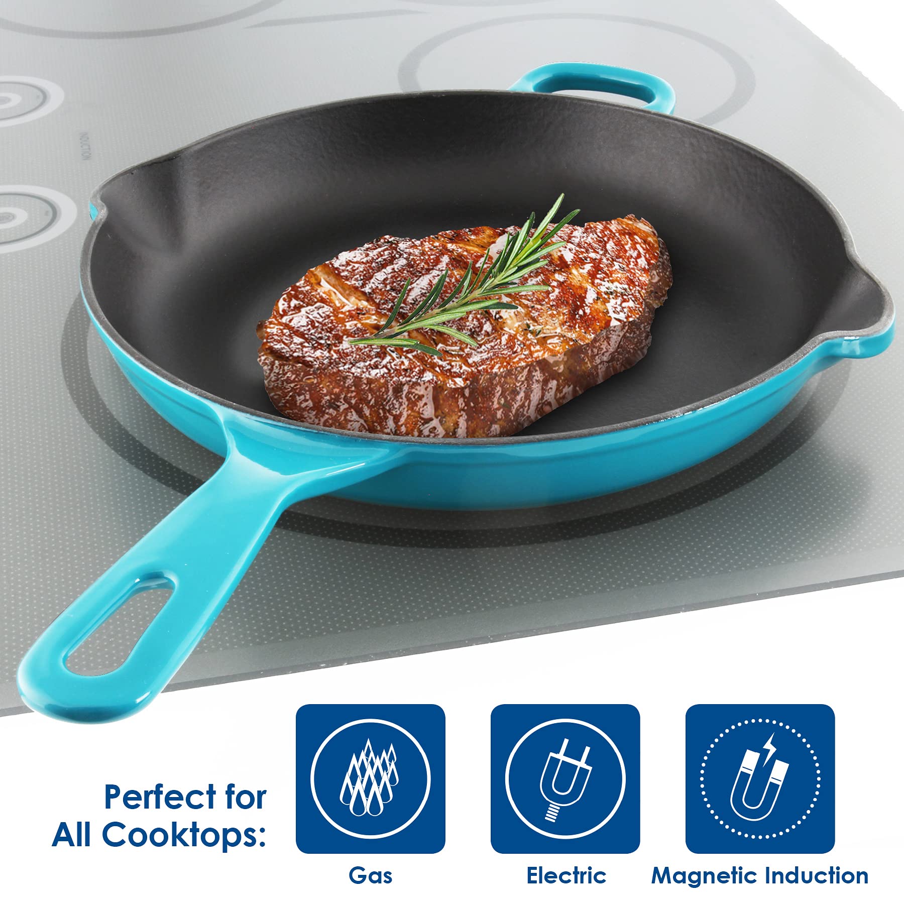 Snapklik.com : Chantal Enameled Cast Iron Cookware