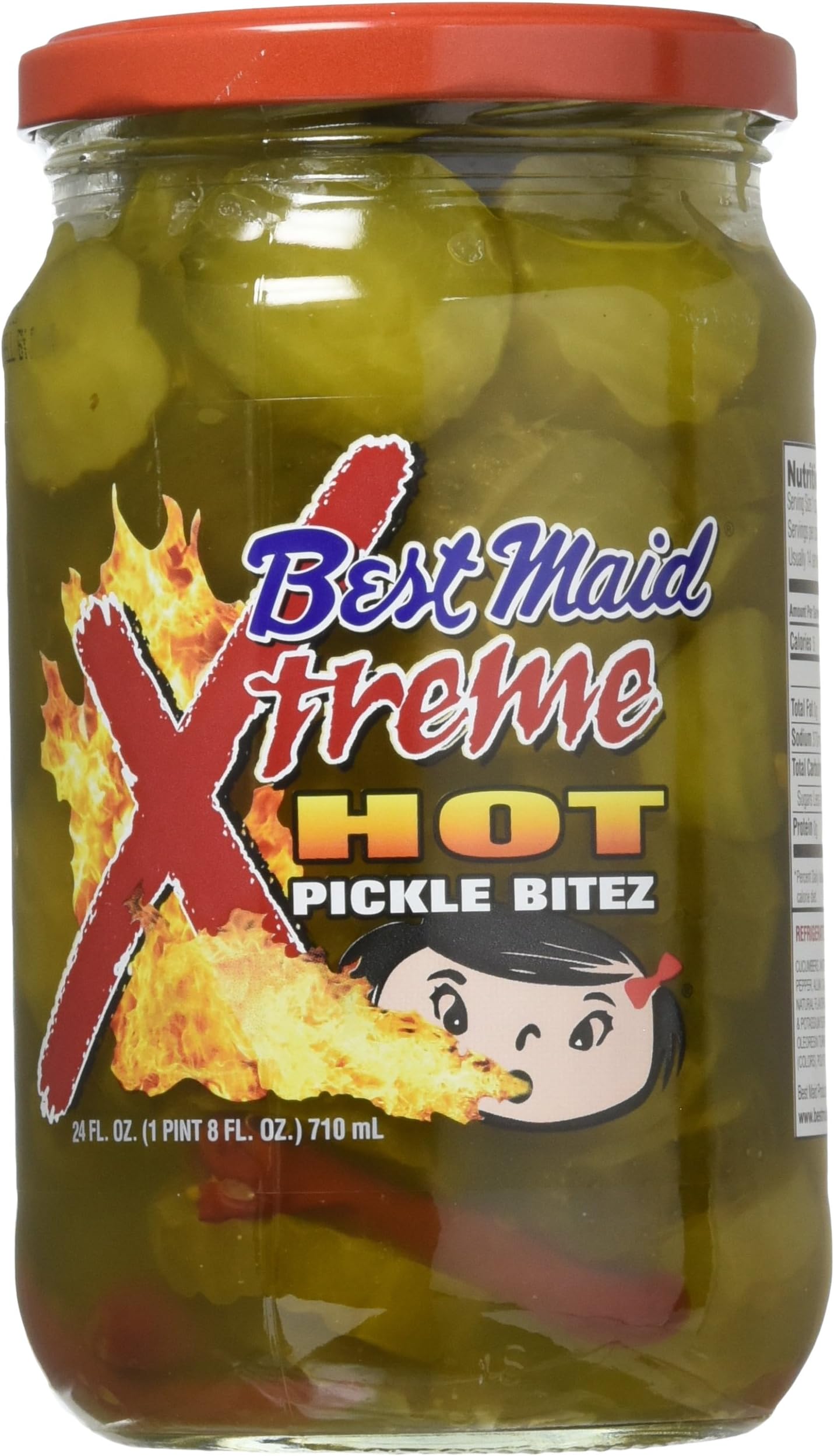 Amazon.com : Famous Dave's - 1 pck, Devil's Spit Pickle Chips (24 oz ...