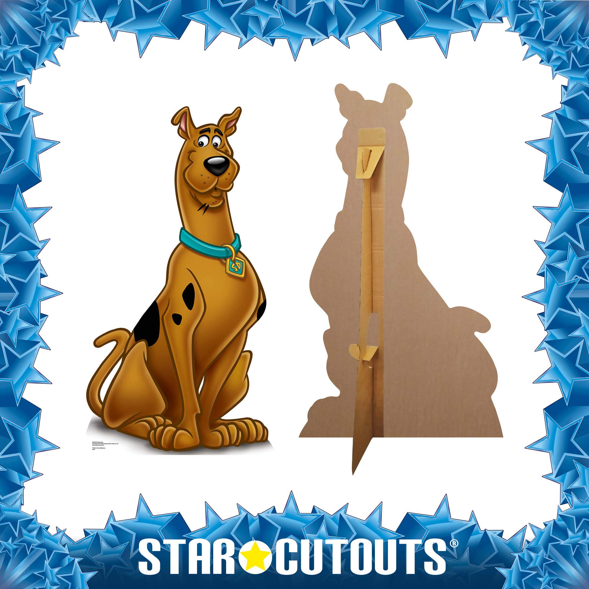STAR CUTOUTS STSC683 Scooby Doo Official Digital Life Size Photo ...