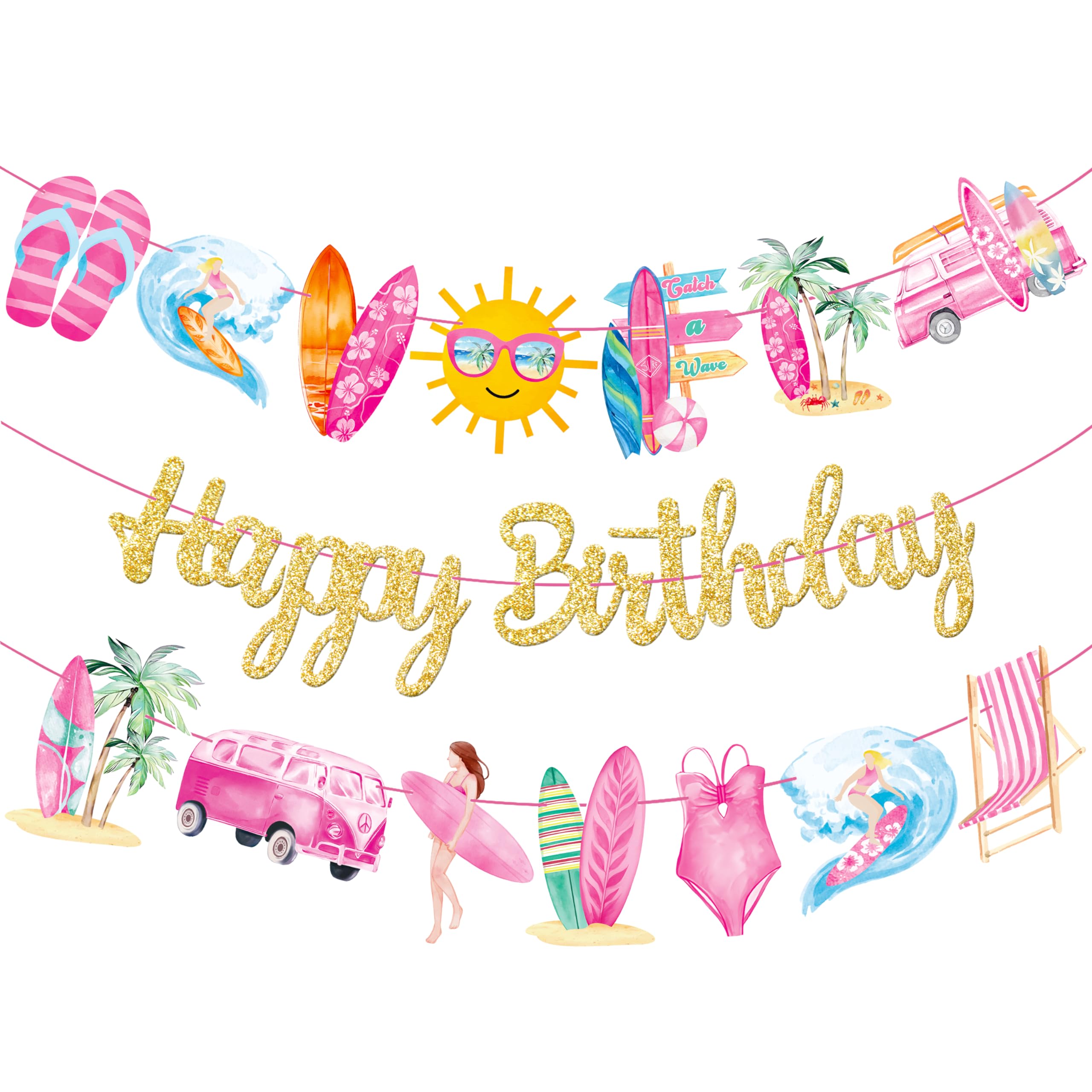 Summer Birthday Clip