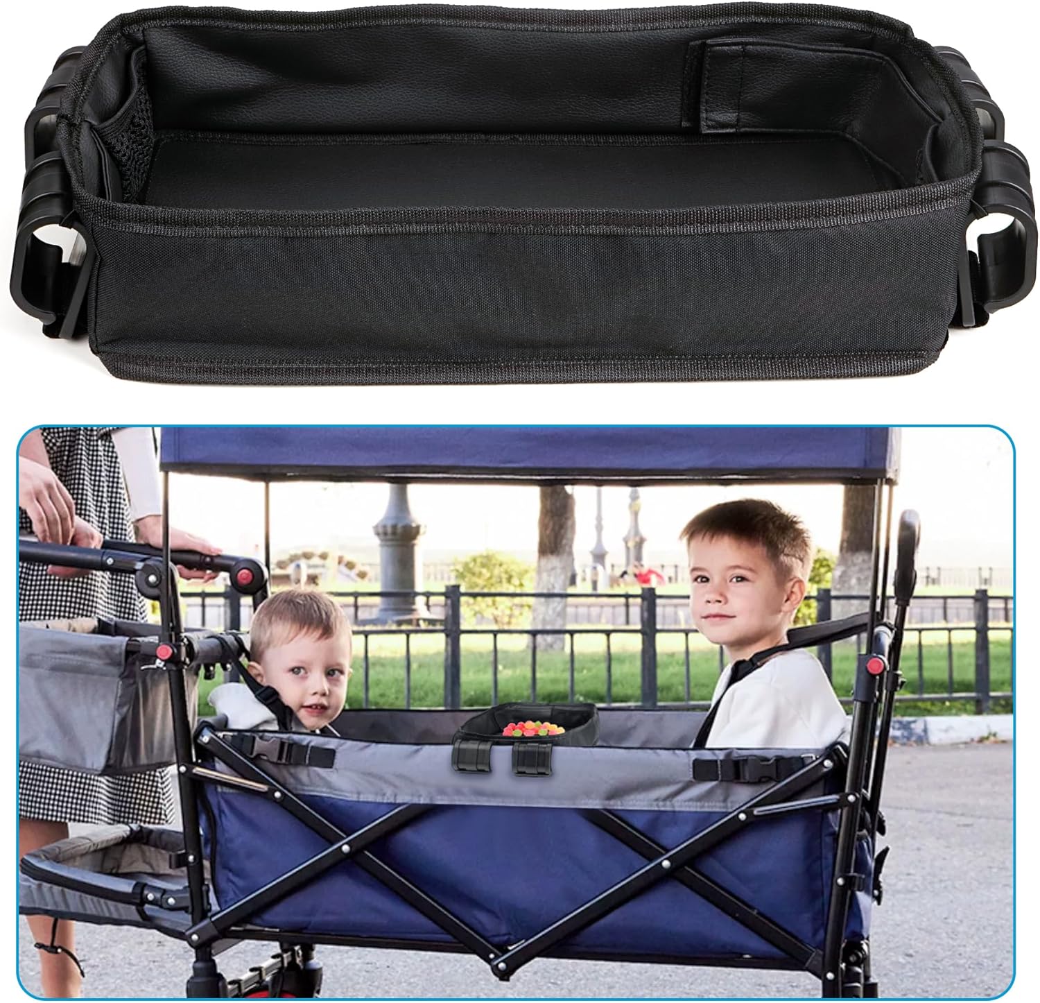 Amazon.com : EKEPIN Stroller Tray for Wonderfold Wagon W Series, Double ...