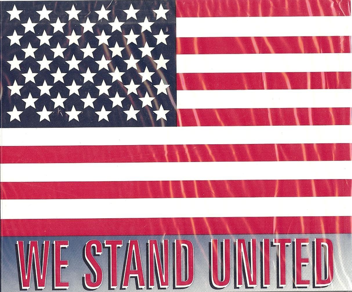 Amazon.com : We Stand United US Flag Sticker : Outdoor Flags : Patio ...