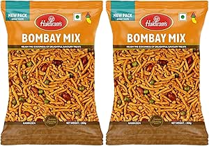 Haldiram's Bombay Mix - 200g (Pack of 2) | Traditional Indian Savory ...