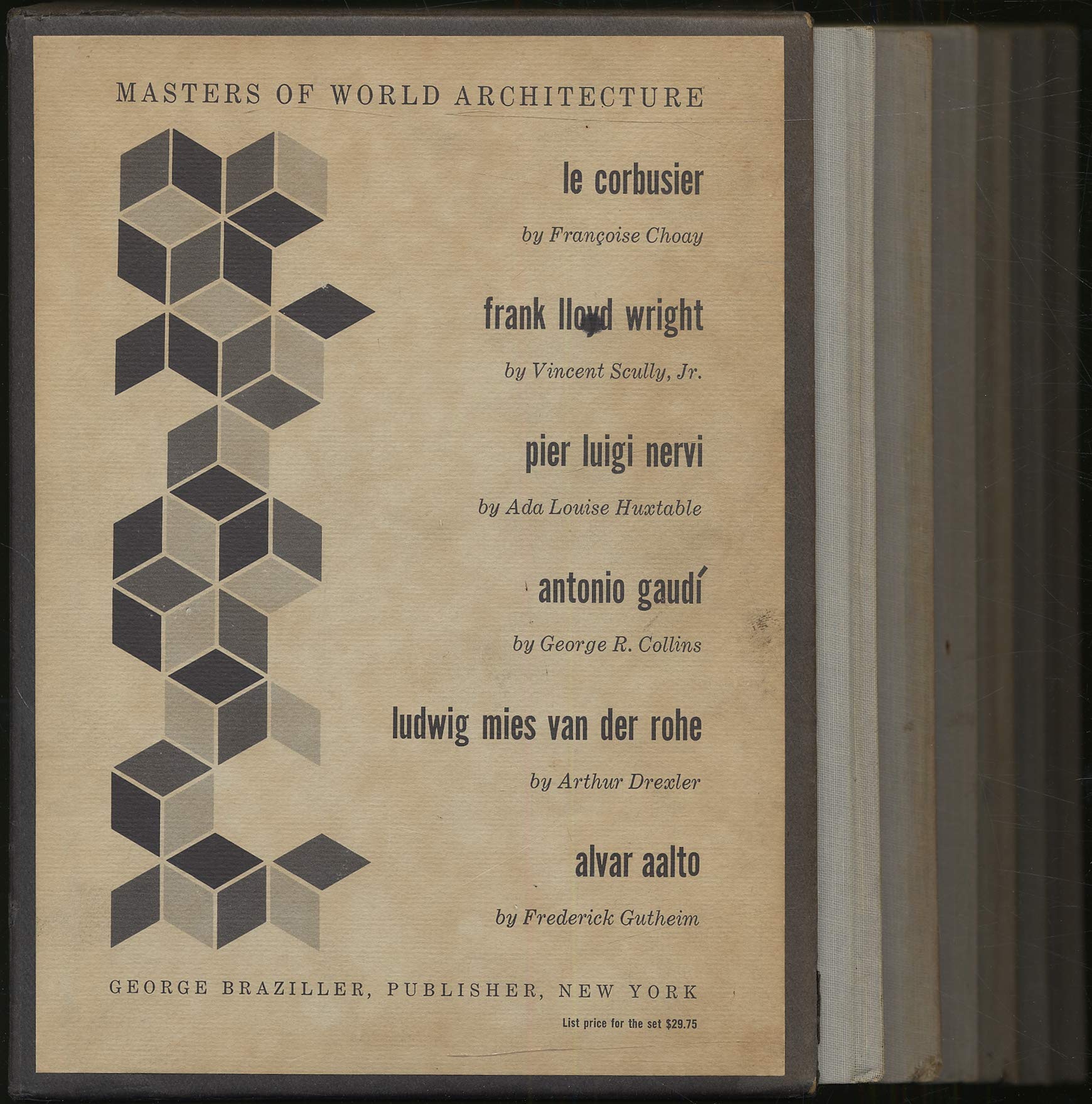 Masters Of World Architecture Le Corbusier Frank Lloyd Wright Pier ...