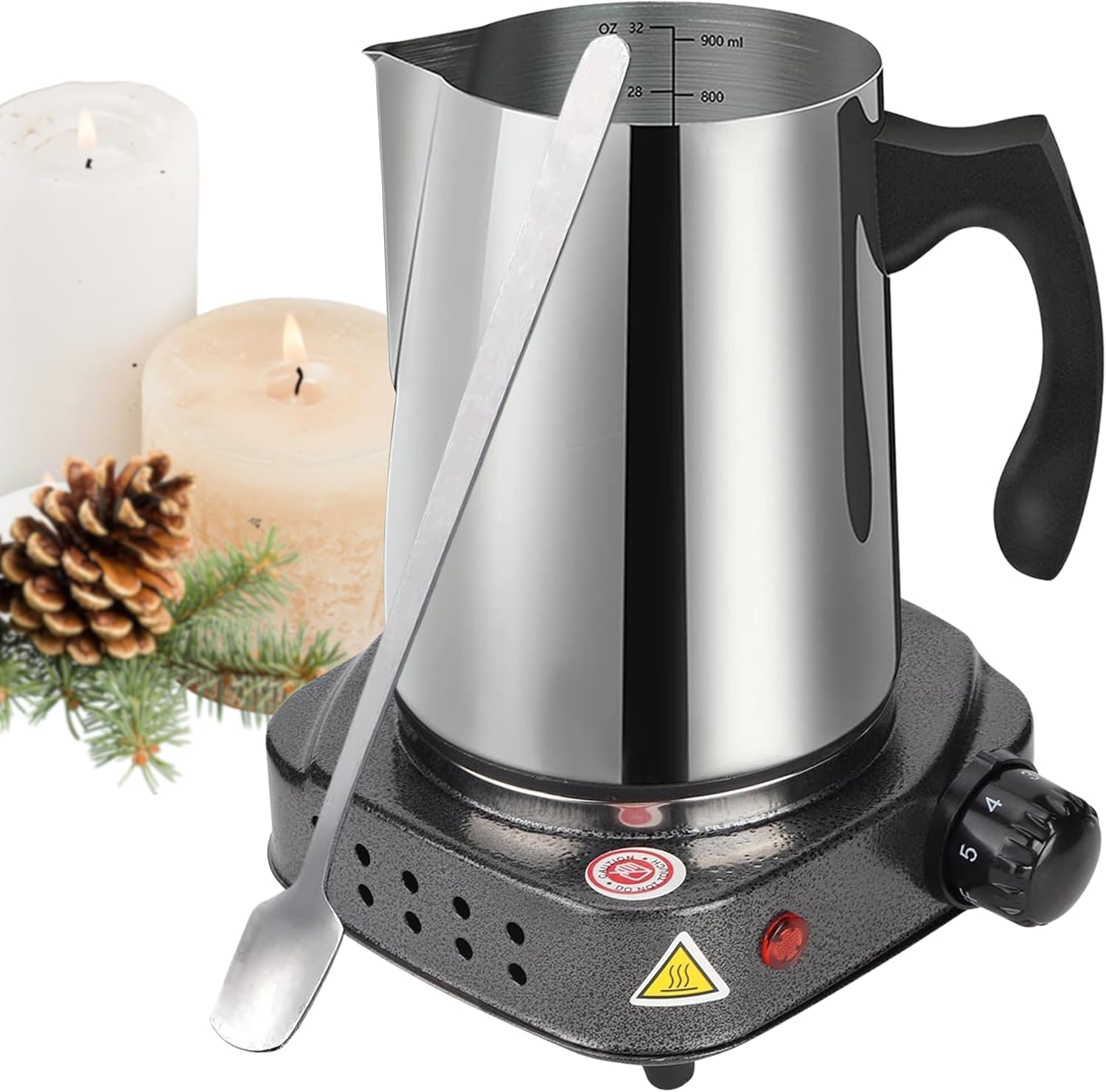 Amazon.com: YARRD Starter Candle Making Kit for Beginners– Candle ...