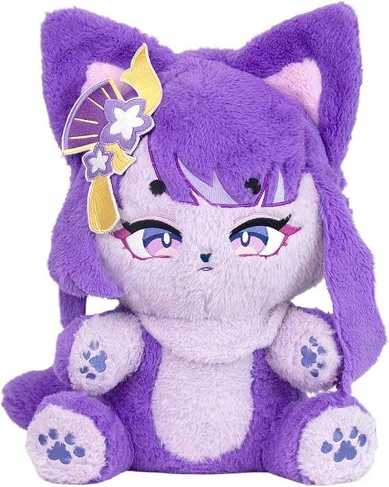 Amazon.com: PlushShop Meow Meow Family Raidenmeow Plush Toys, Anime ...