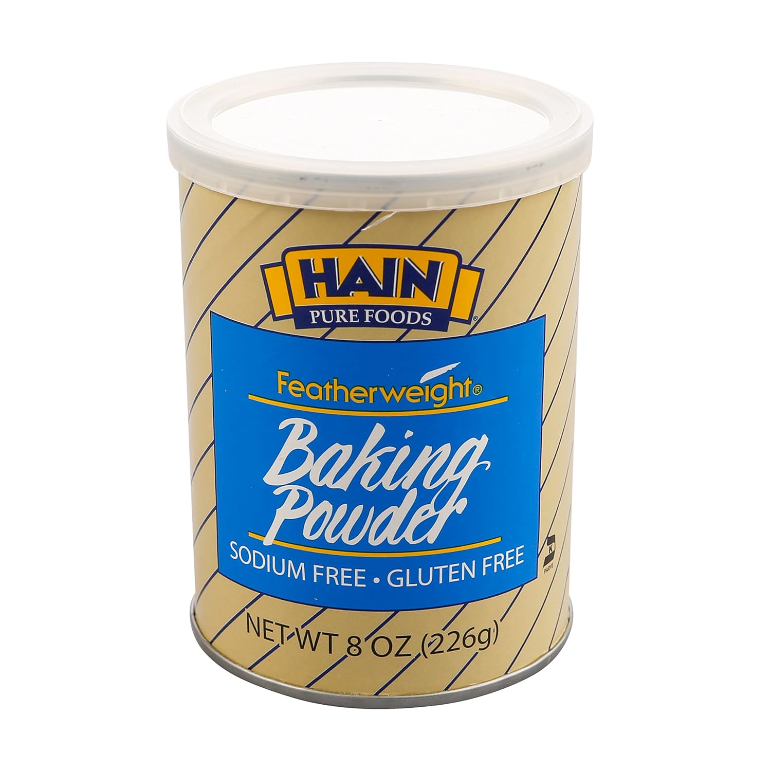 Amazon.com : Hain Pure Foods Gluten-Free Featherweight Baking Powder, 8 ...