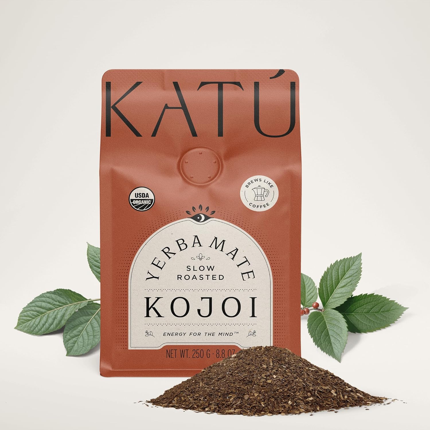 Amazon.com: Katú Kojoi Premium Organic Yerba Mate Tea, Slow Roasted ...