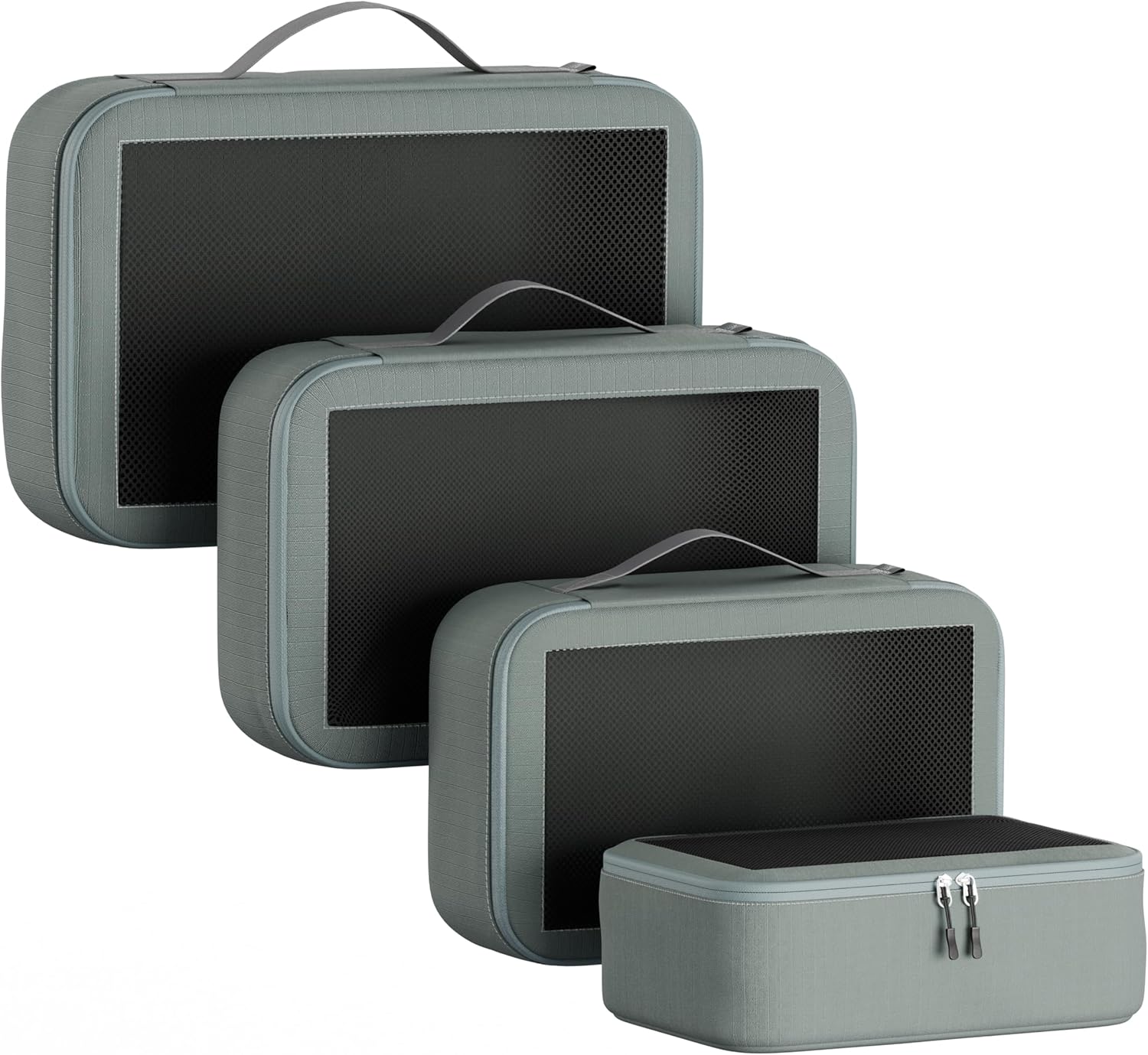 Serentify Packing Cubes for Suitcases - 4PCS Suitcase Organiser Bags ...