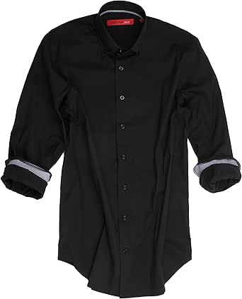 Amazon.com: Georg Roth Los Angeles Men's N8104-018C Long Sleeve Shirt ...