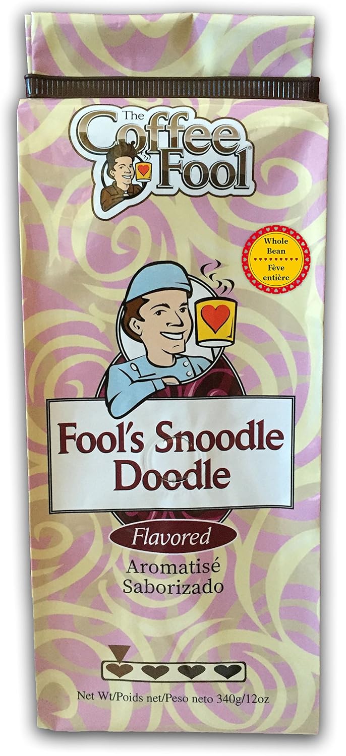 THE COFFEE FOOL Fool's Snoodle-Doodle (Whole Bean) 12 Ounce : Amazon.ca ...