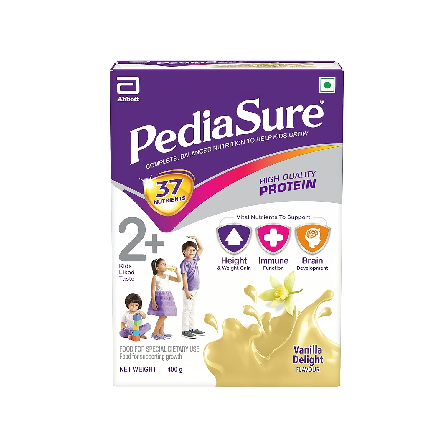 Buy PediaSure Health and Nutrition Drink Powder for Kids Growth - 400g ...