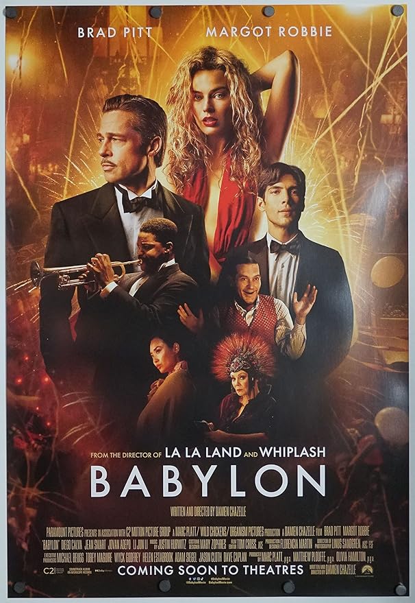 Amazon.com: BABYLON MOVIE POSTER 2 Sided ORIGINAL 27x40 INTL FINAL ...