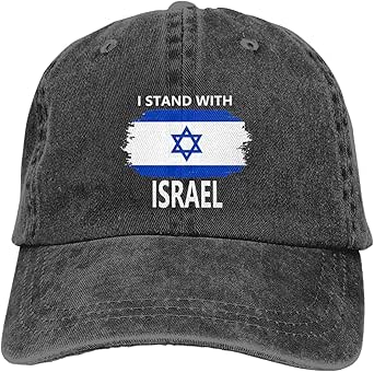 Free Israel I Stand with Israel Baseball Caps Cowboy Hat Sun Hats ...