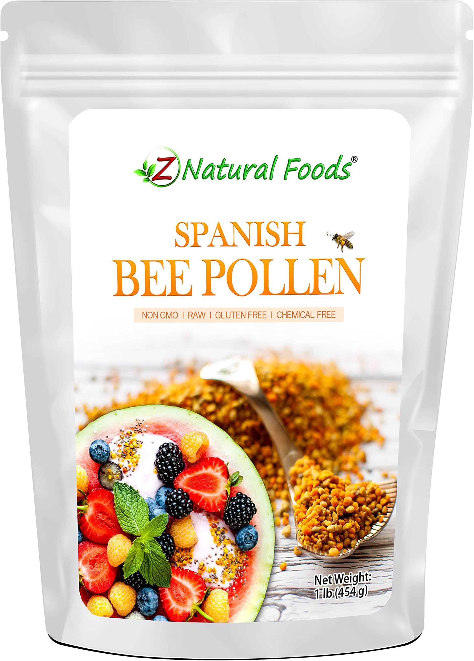 Amazon.com: PURE ORIGINAL INGREDIENTS Bee Pollen, 4 oz, No Fillers ...