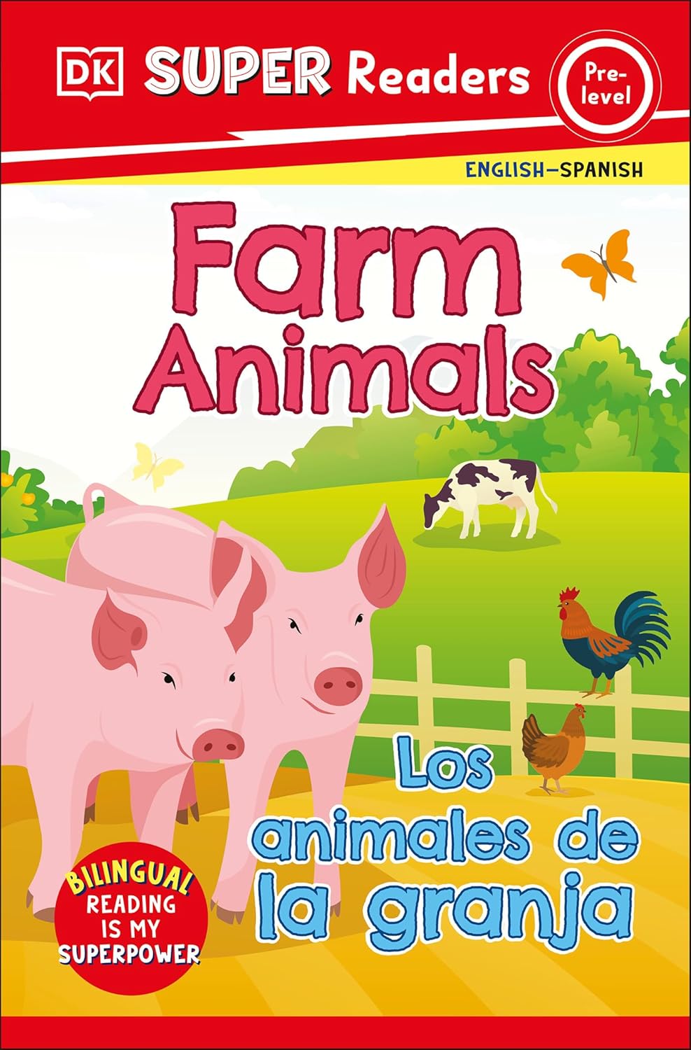DK Super Readers Pre-Level Bilingual Farm Animals – Los animales de la ...