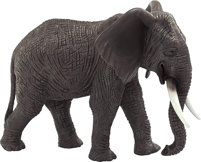 Amazon.com: MOJO African Elephant Realistic International Wildlife Toy ...
