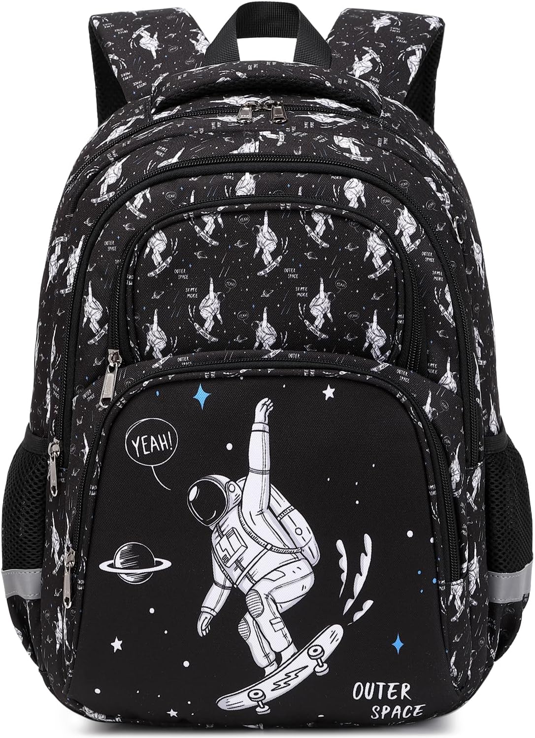 Amazon.com | abshoo Cute Astronaut Kids School Backpack For Boys ...