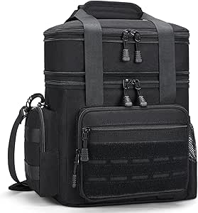 Tactical Lunch Bag for Men : Expandable Insulated Large Lunch Box for ...