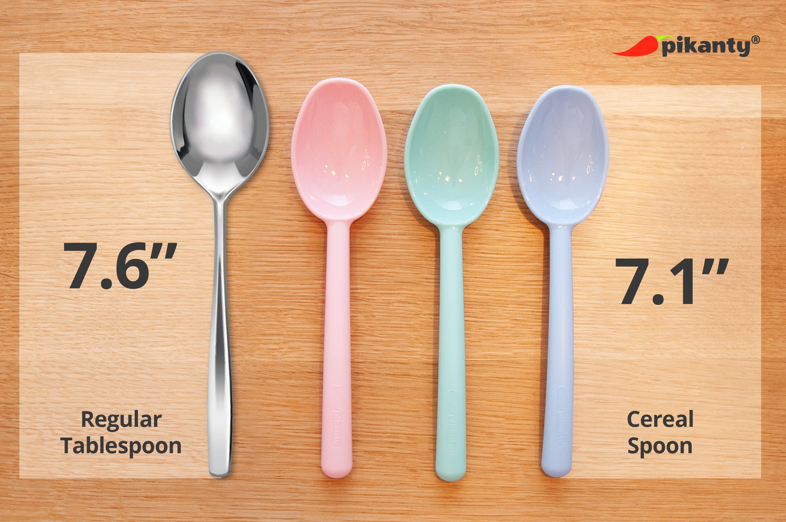 Small Soup Spoons HaWare Soup Spoons, 12 Pieces Stainless Steel ...