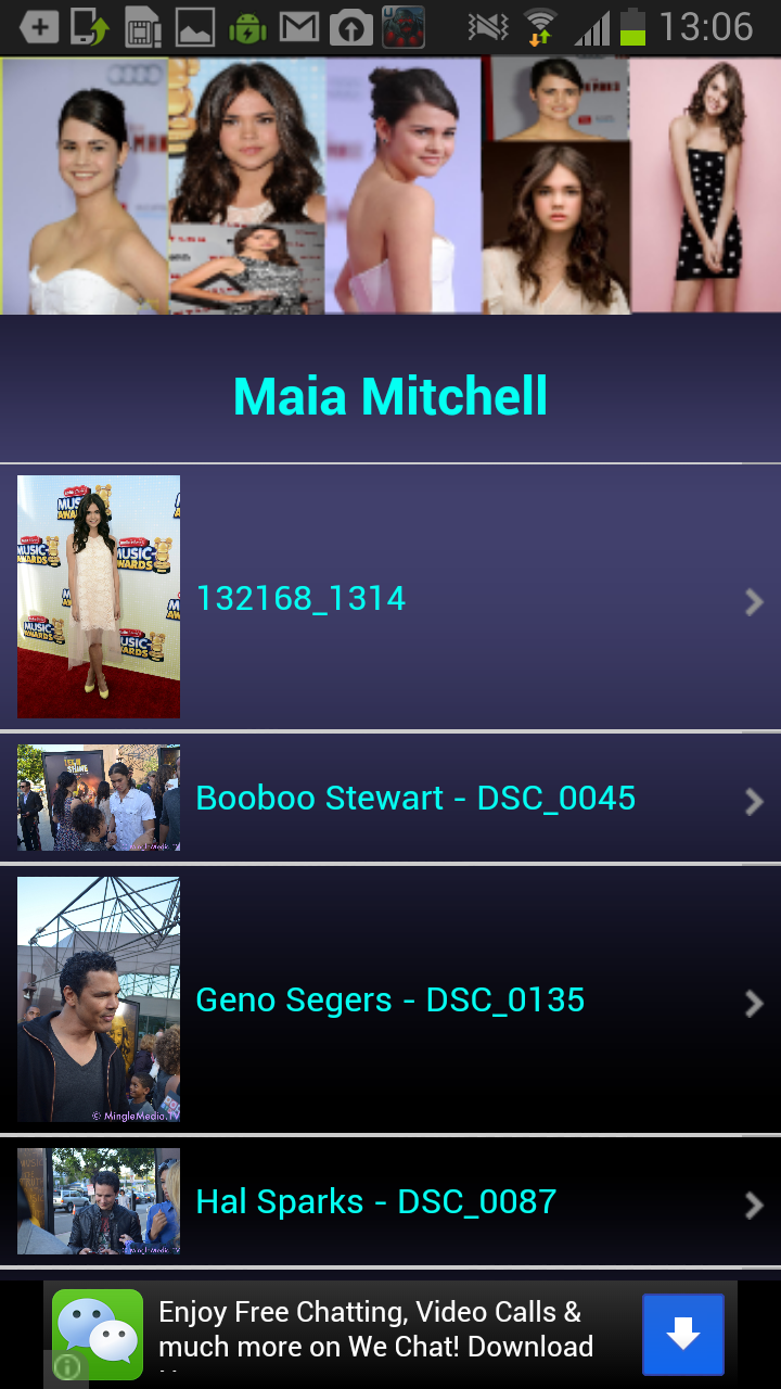 My Fan App : Maia Mitchell - App on Amazon Appstore