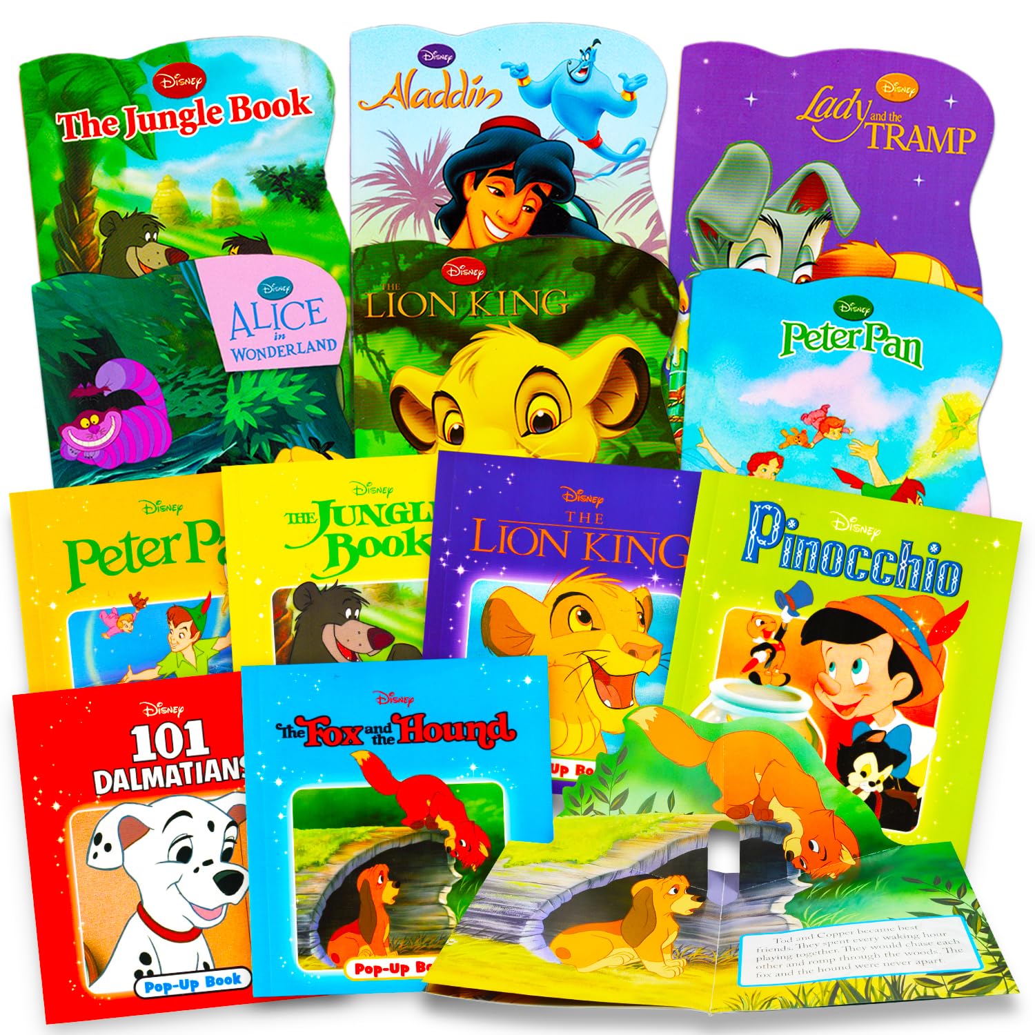 Disney Storybooks Set for Toddlers, Kids - Bundle of 14 Disney and ...