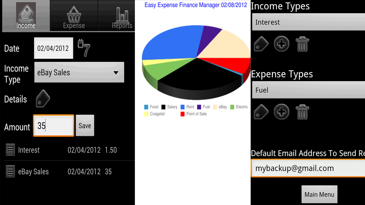 Easy Expense Finance Manager - App on Amazon Appstore