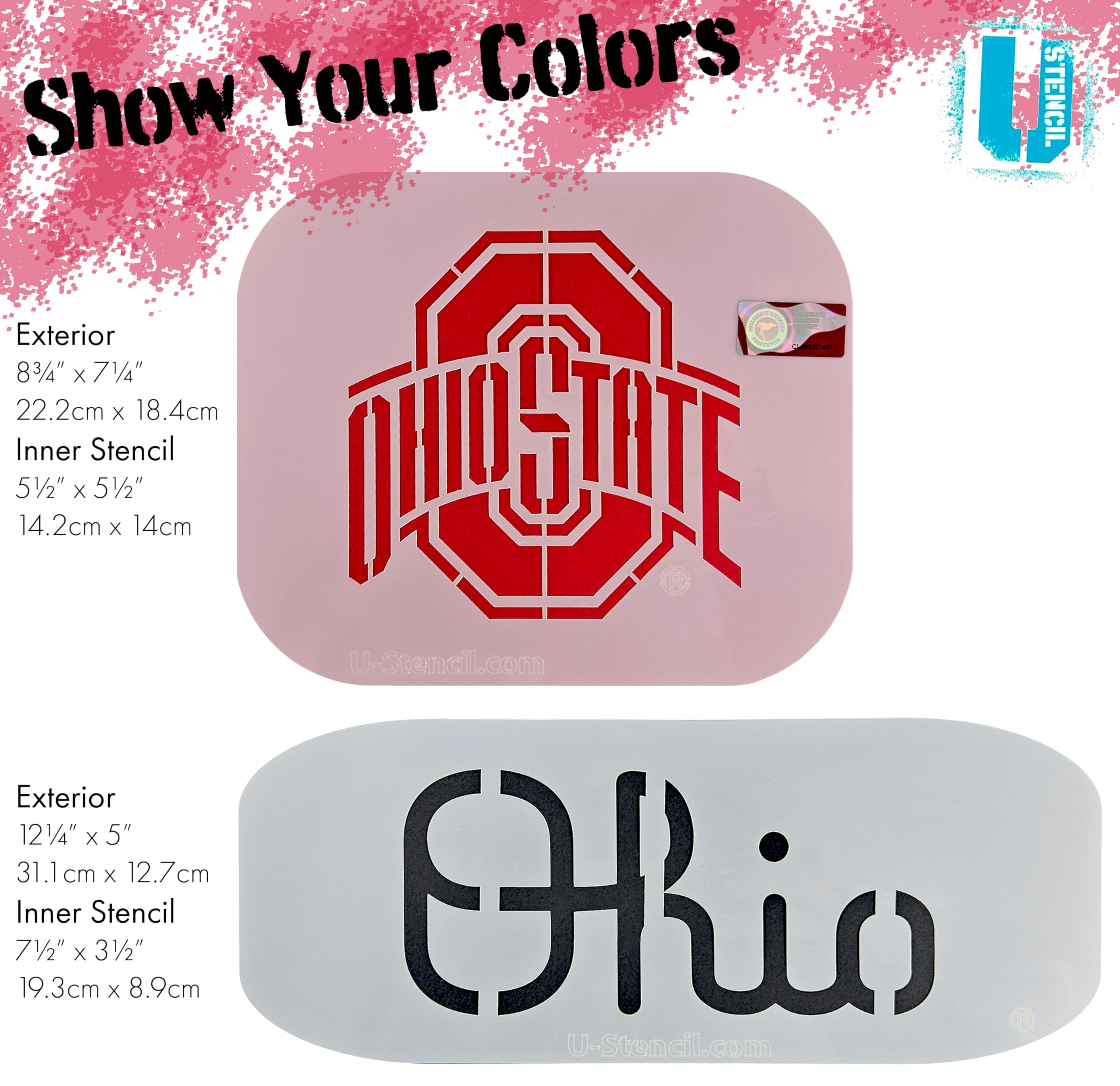 Pink Ohio State Logo