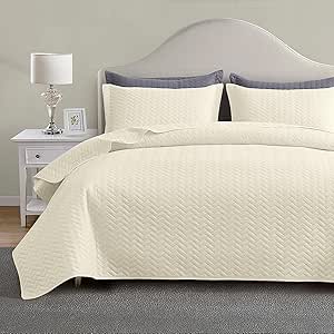 Maple&Stone Conjunto de Colchas California King Size, Colcha Leve ...