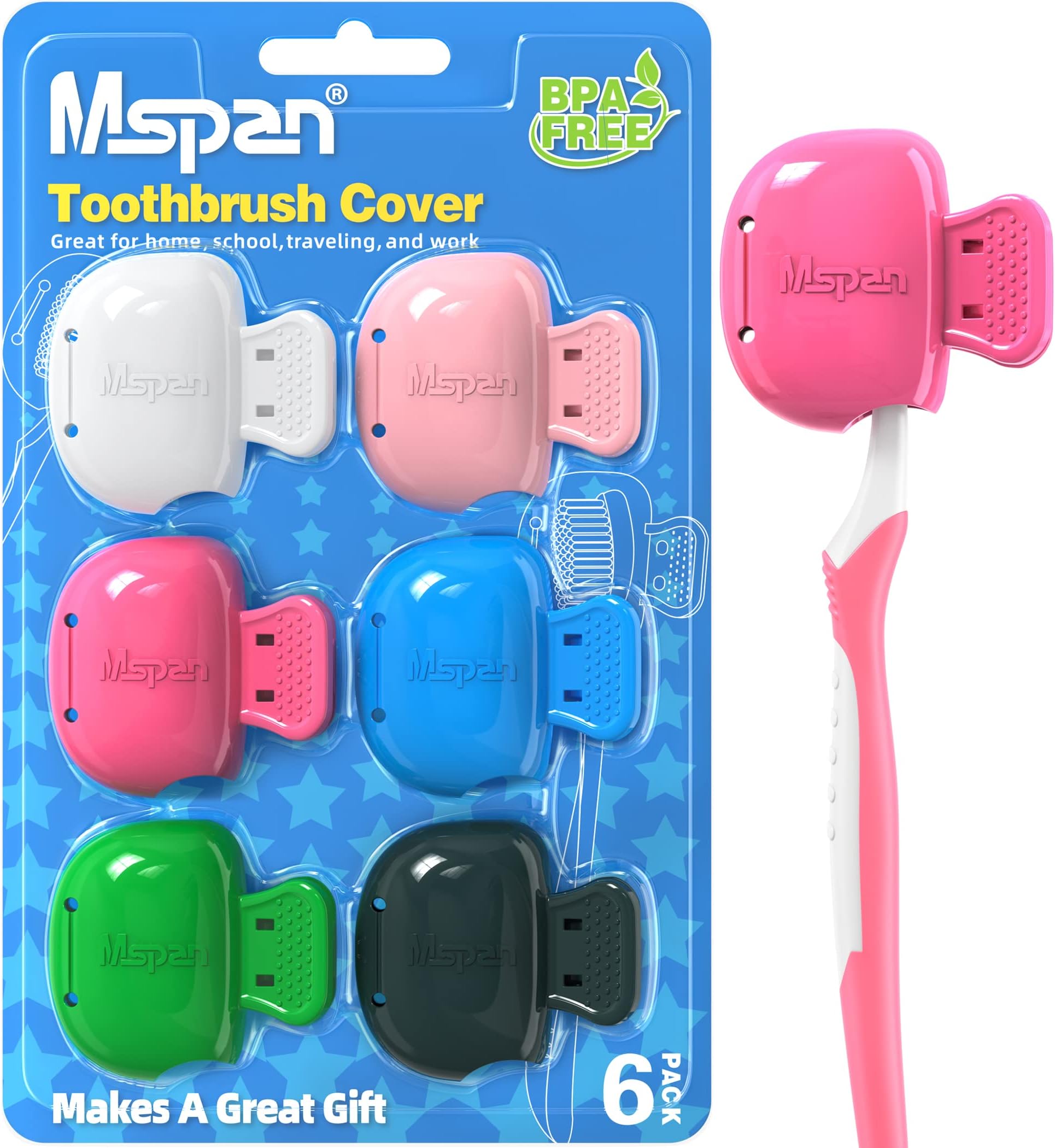 Amazon.com: Nincha Snap-on Toothbrush Head Cover for Manual and Powered ...