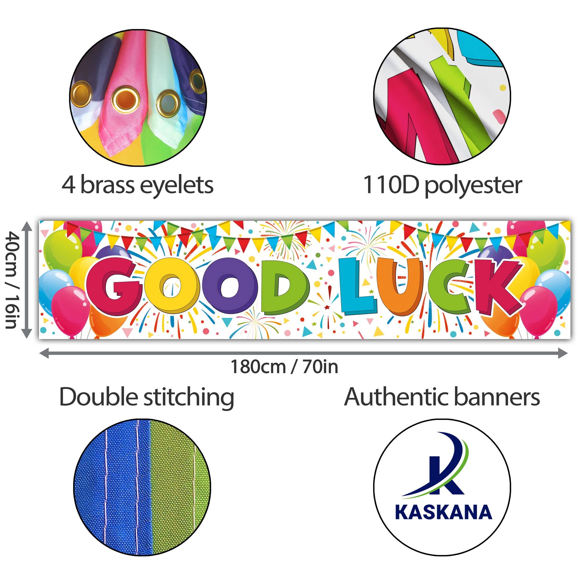 Good Luck banner and decoration – We Will Miss You banner – Sorry Your Leaving decorations – 180 ...