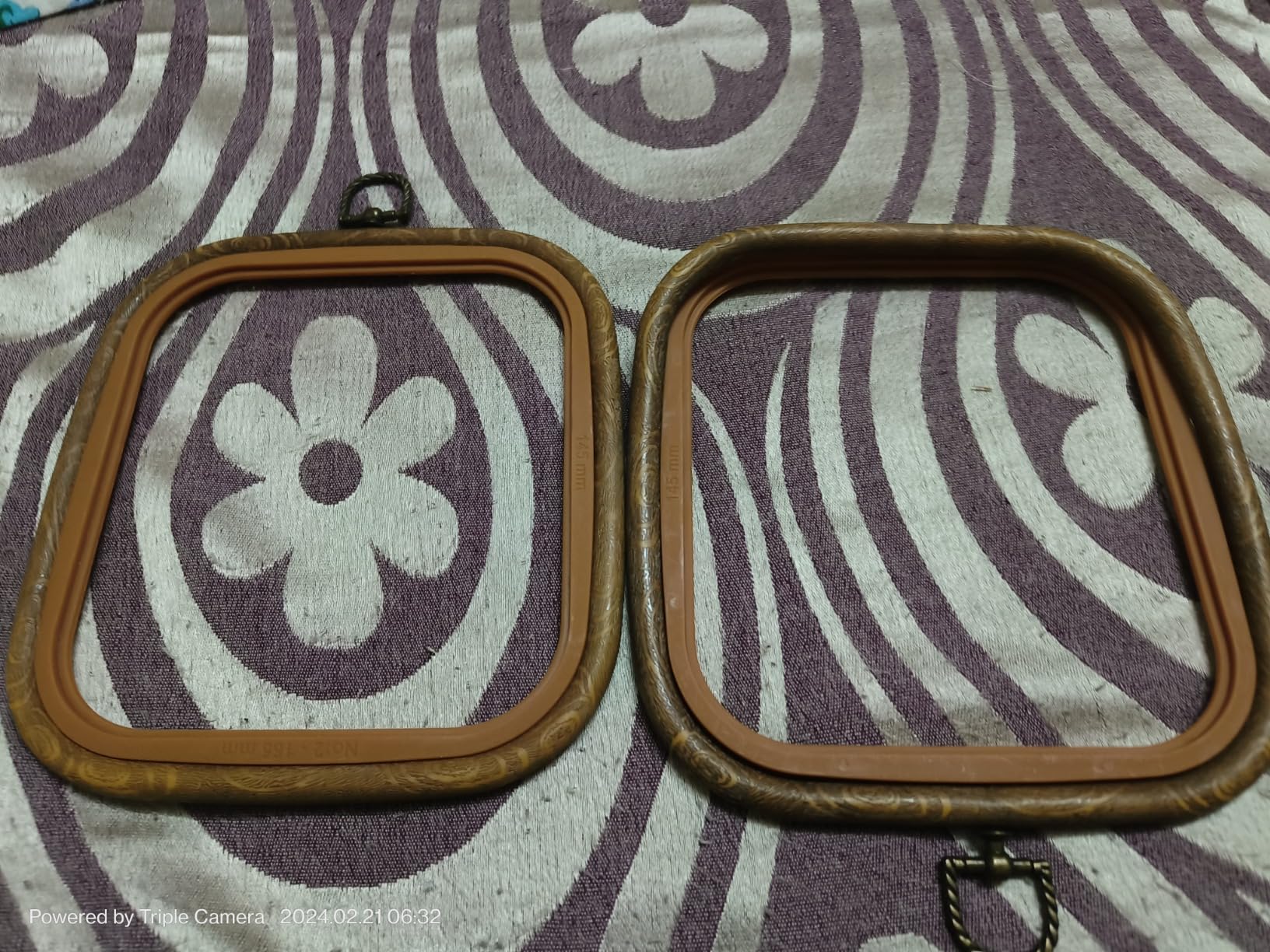 Hoopables Mini Wooden Cross Stitch Hoop Embroidery Sewing Frame Craft ...