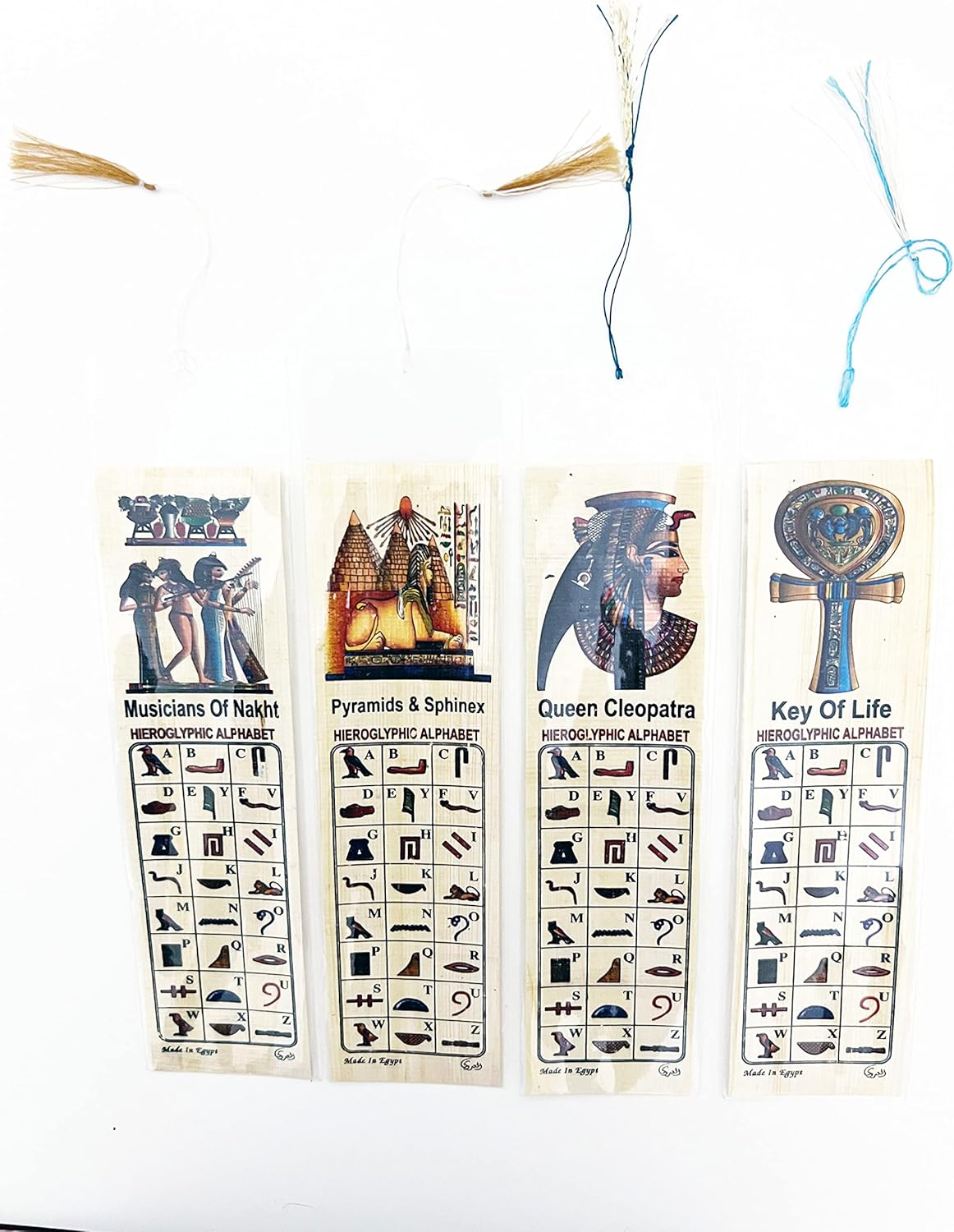 Amazon.com: Egyptian Papyrus Bookmarks History Educational with ...