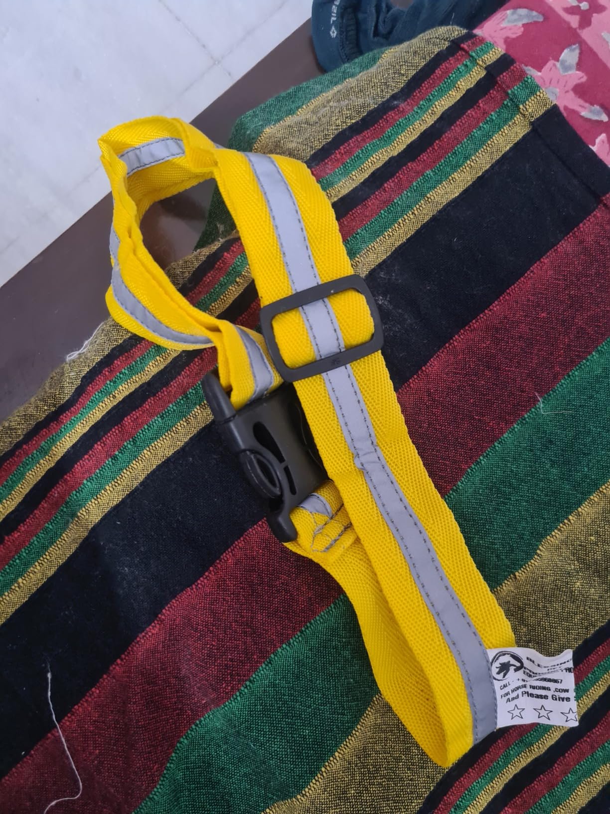 Buy Pack of 5 PCS Cow Reflective Neck Collar (Packs of 5 PCS) Multi ...