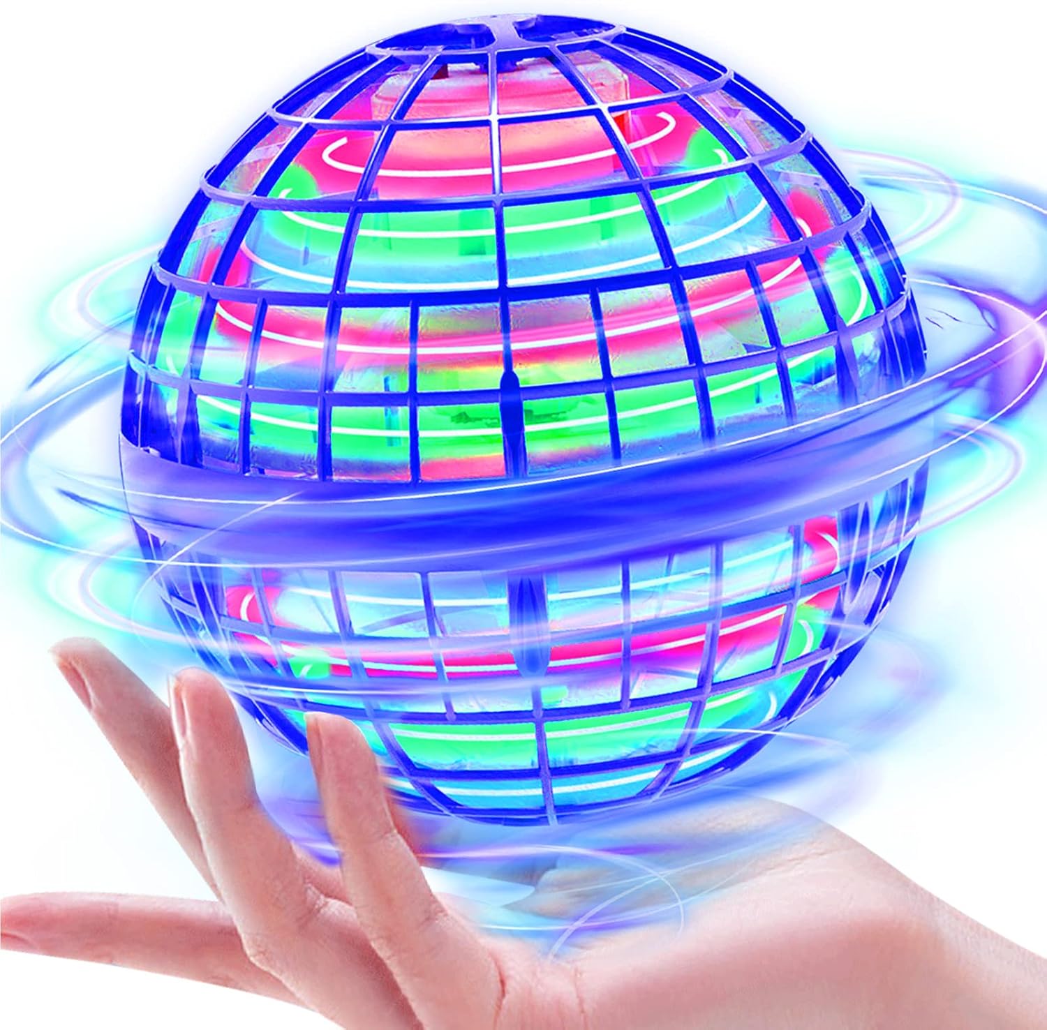 Flying Orb Hover Pro juguete bola flotante controlada a mano con luz ...