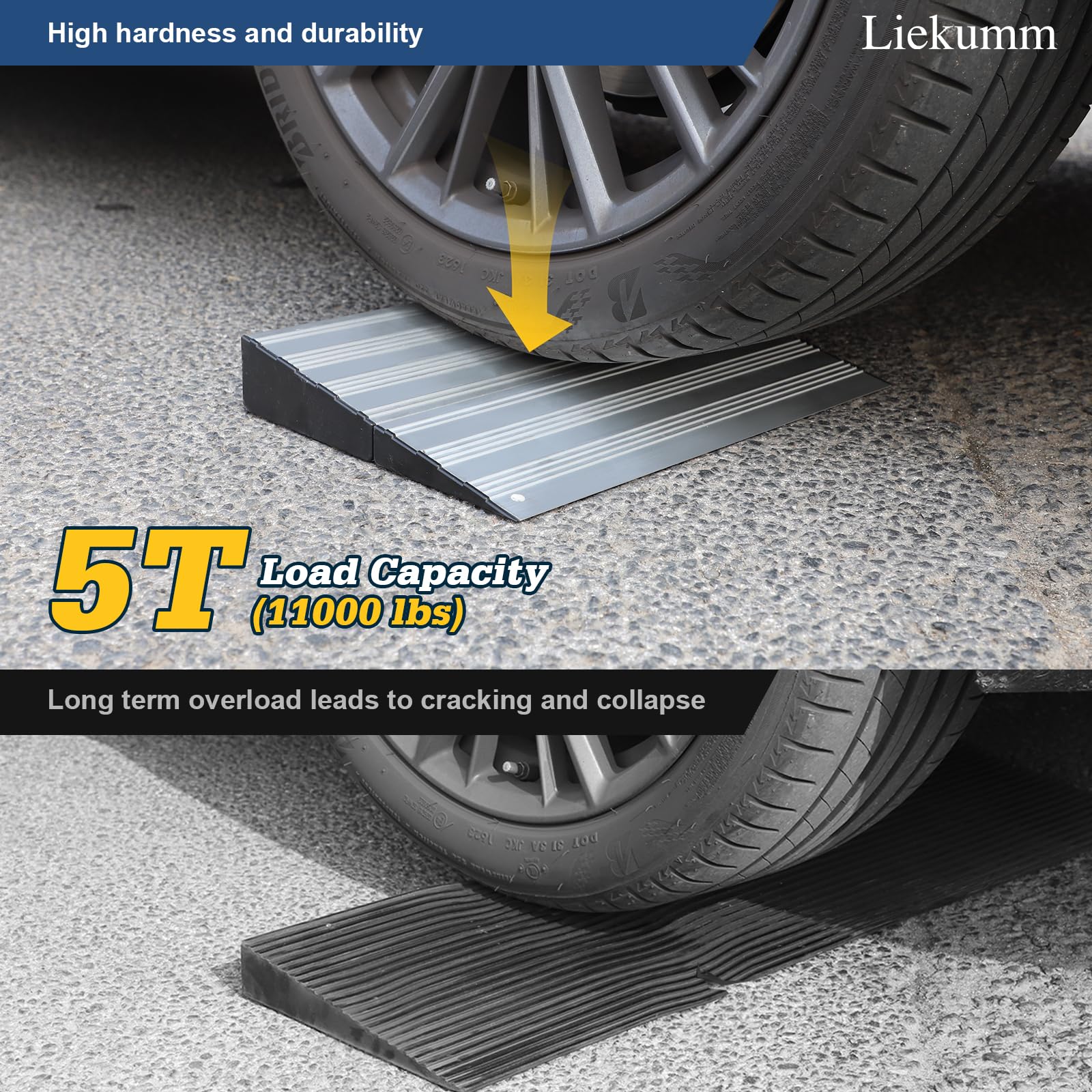 Snapklik.com : 1 InchRise Aluminum Ramp, 2200lbs Capacity Door ...