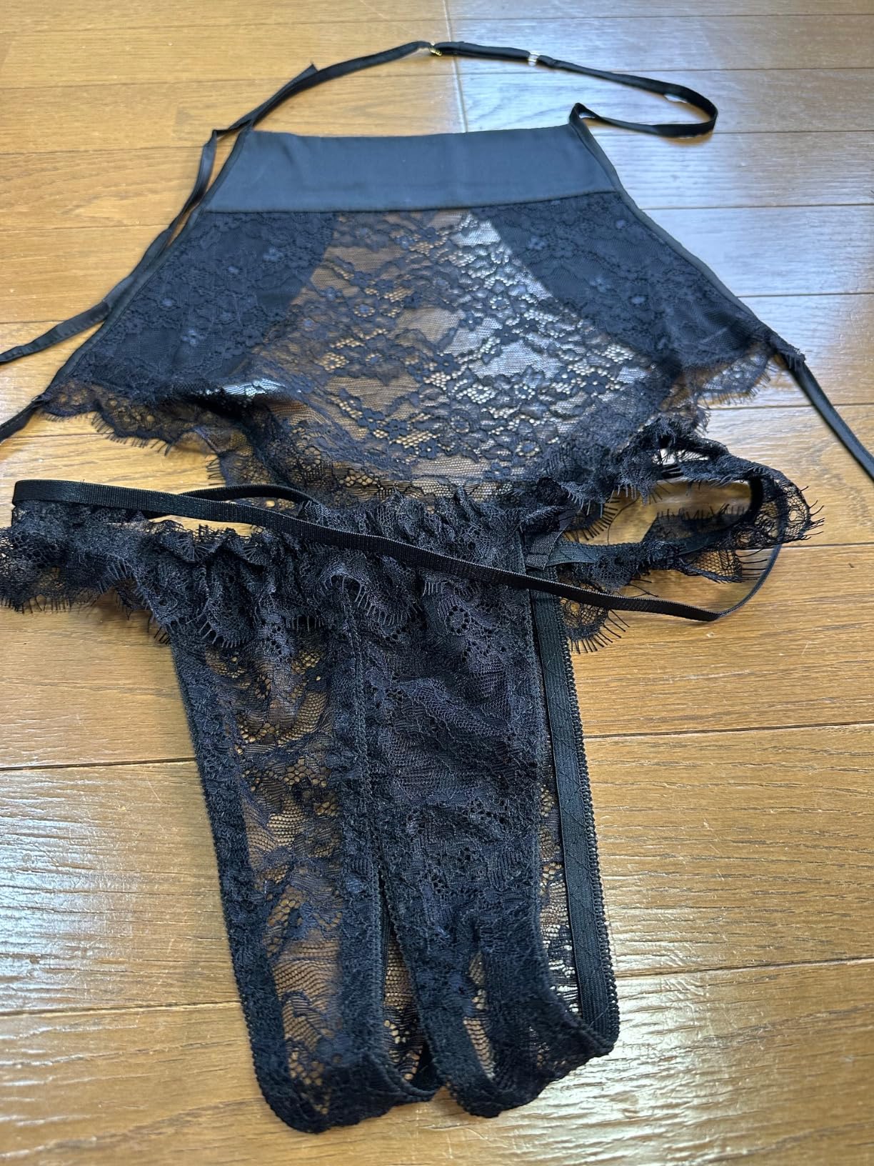 Amazon.co.jp: [REPROMGO] エッチ レース ハラミキ 股割れ 下着セット ランジェリー 女性用 セクシー コスプレ 過激 ...