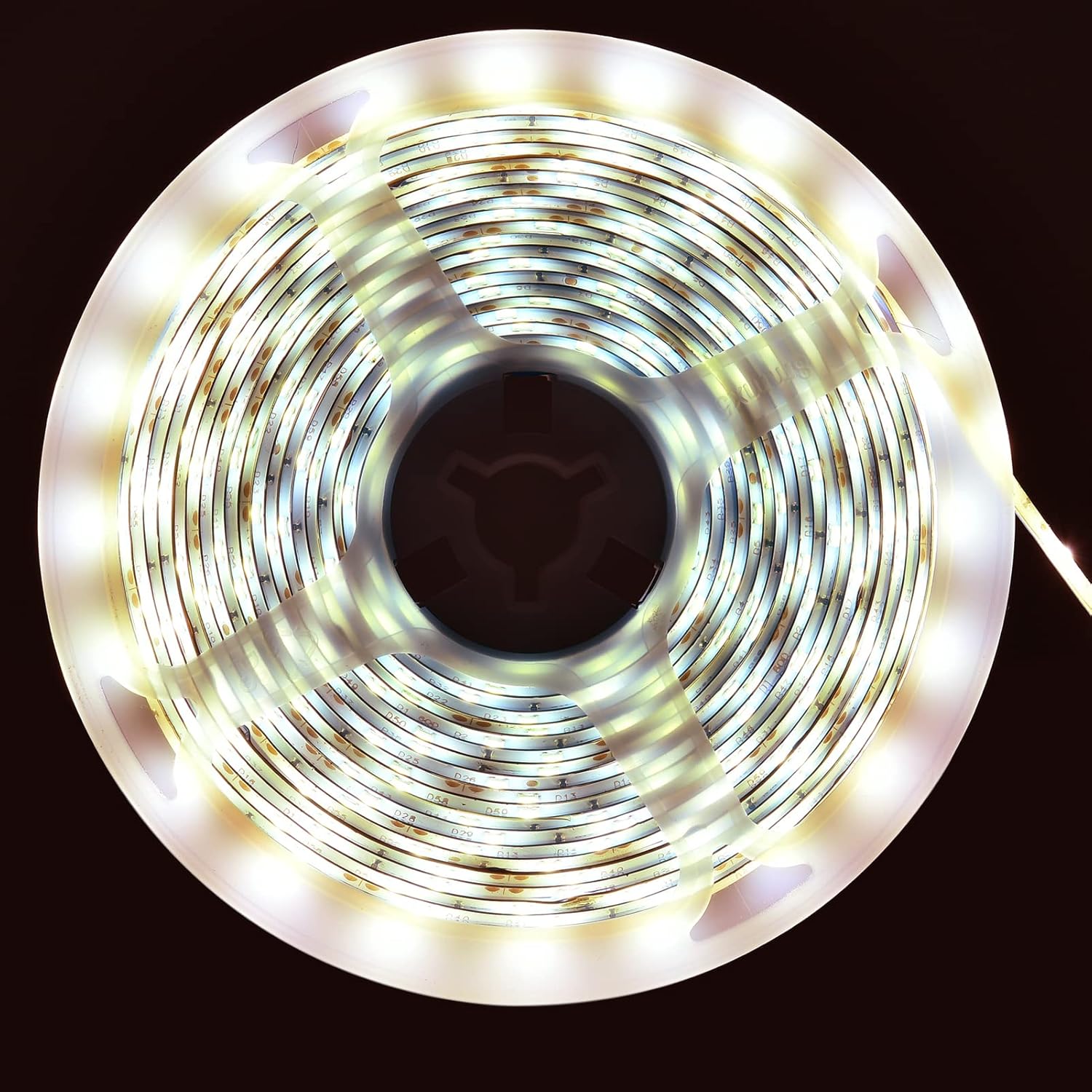 12V LED Streifen Warmweiß 5M, LED Strip Schneidbar 300 LEDs, 3000K ...