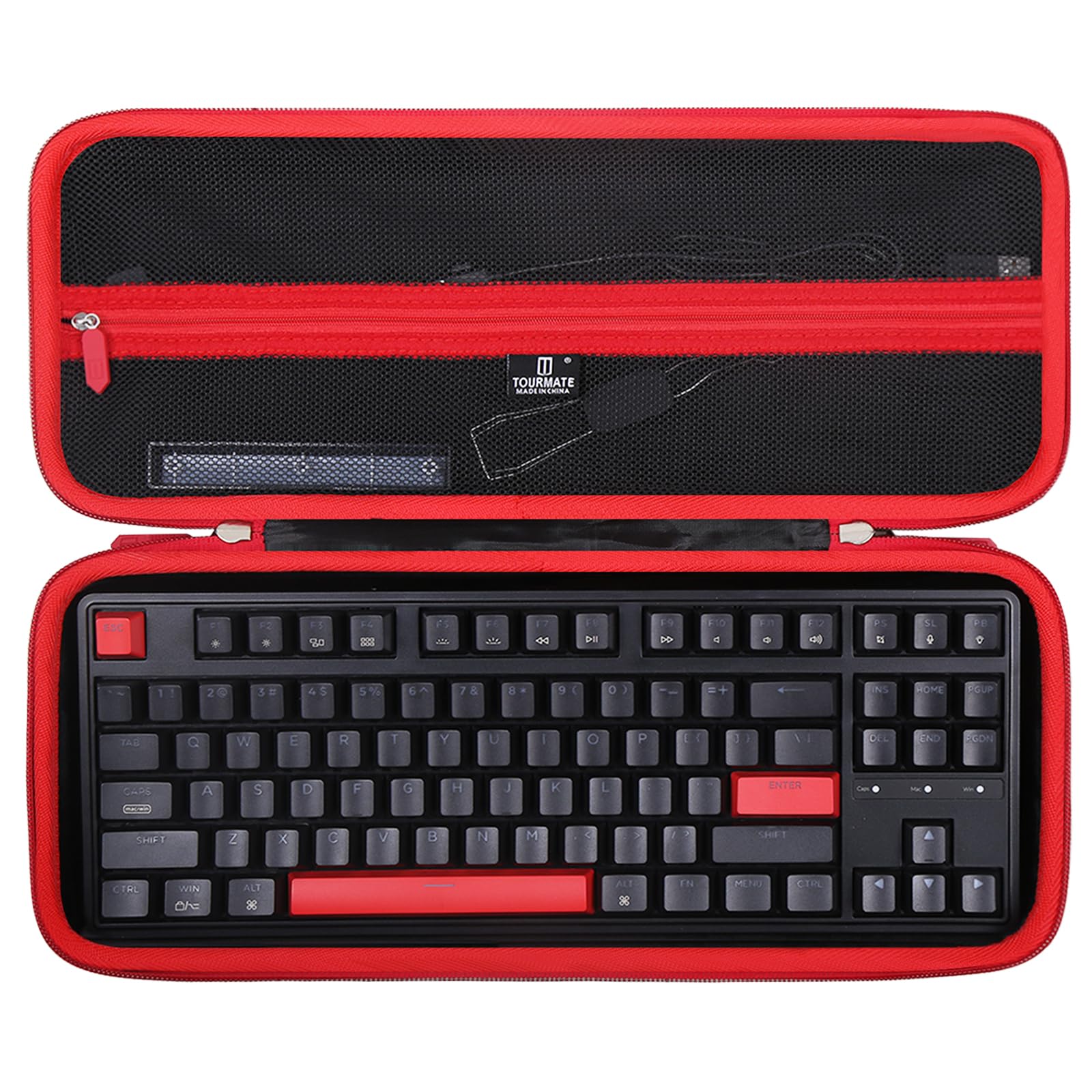 Snapklik.com : Hard Storage Case For Keychron QMK/VIA/Aula F75 Pro ...