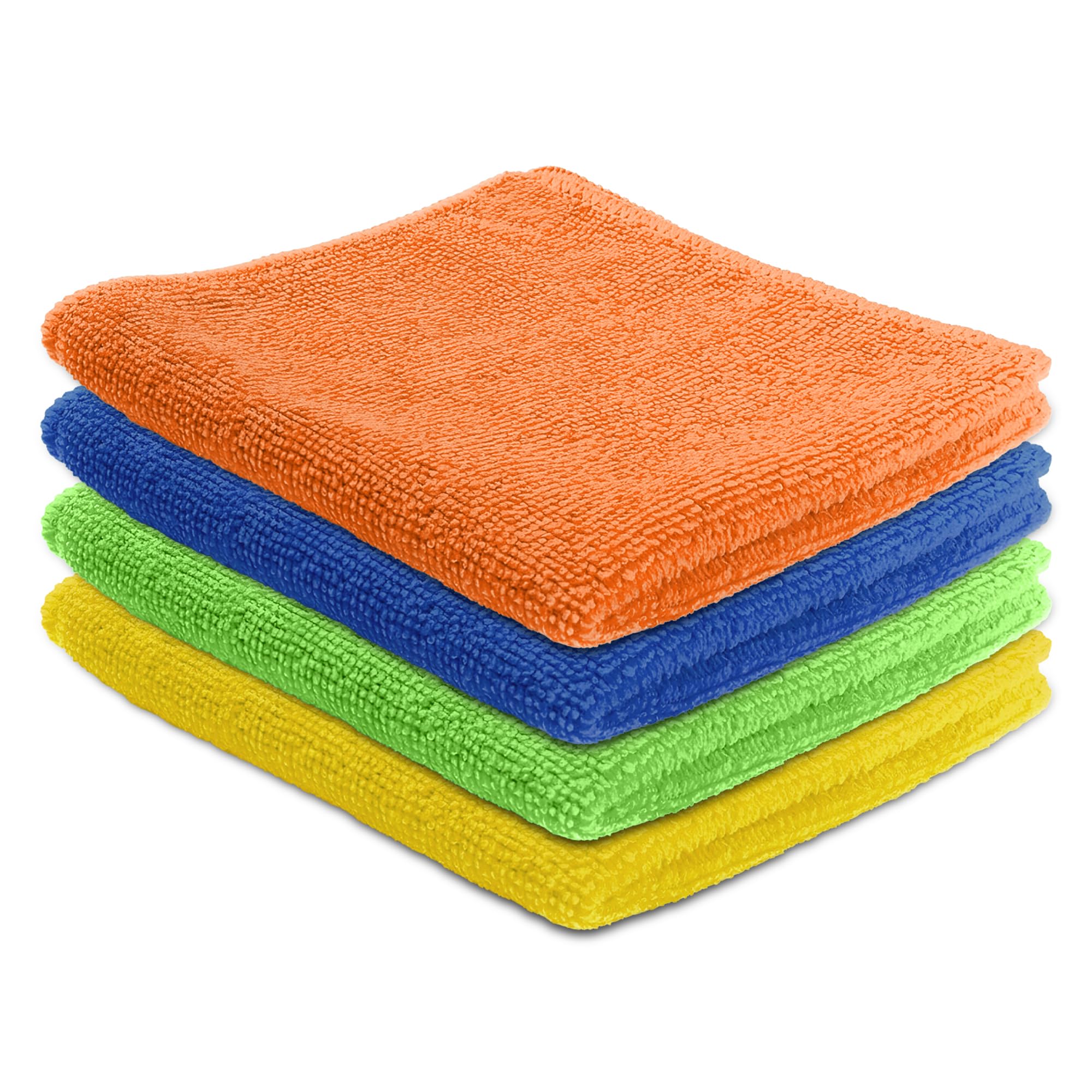Infinitee Xclusives Premium Microfiber Cleaning Cloths, 4 Pack Cleaning ...