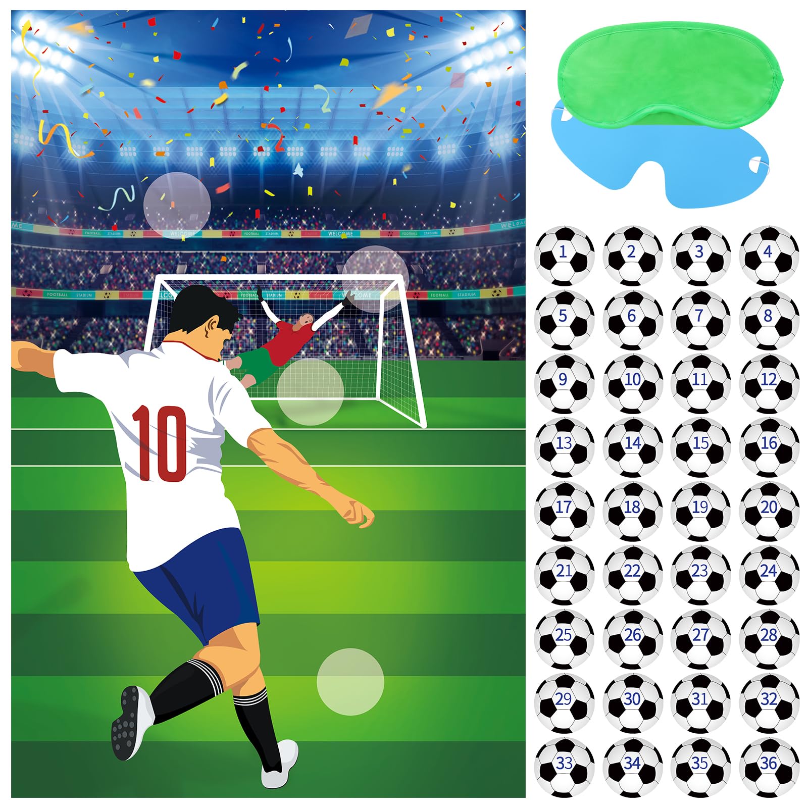 Snapklik.com : Hxezoc Pin The Soccer Ball On The Goal