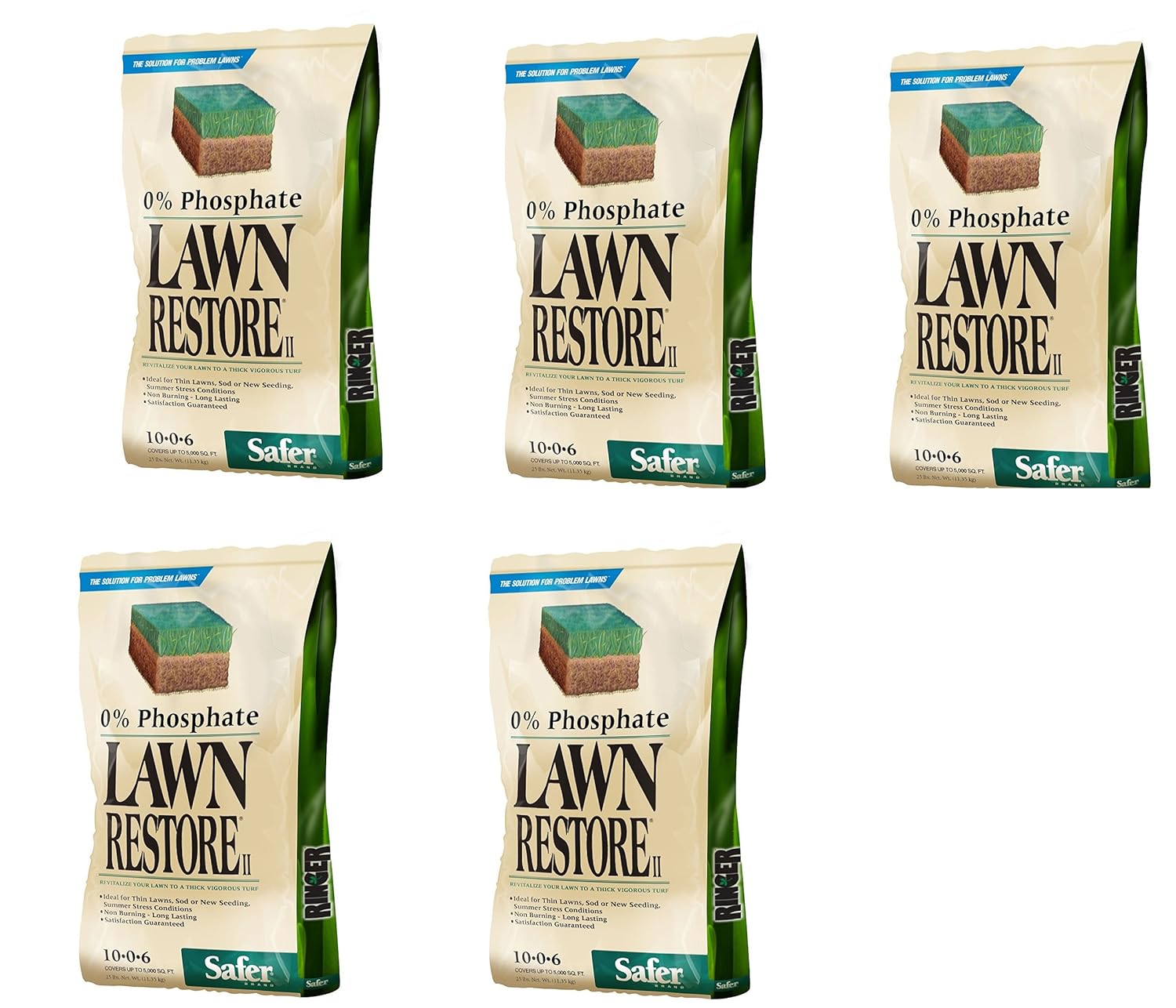 Safer Brand 9333 Ringer Lawn Fertilizer hgACcq, 125 Pounds : Amazon.in ...