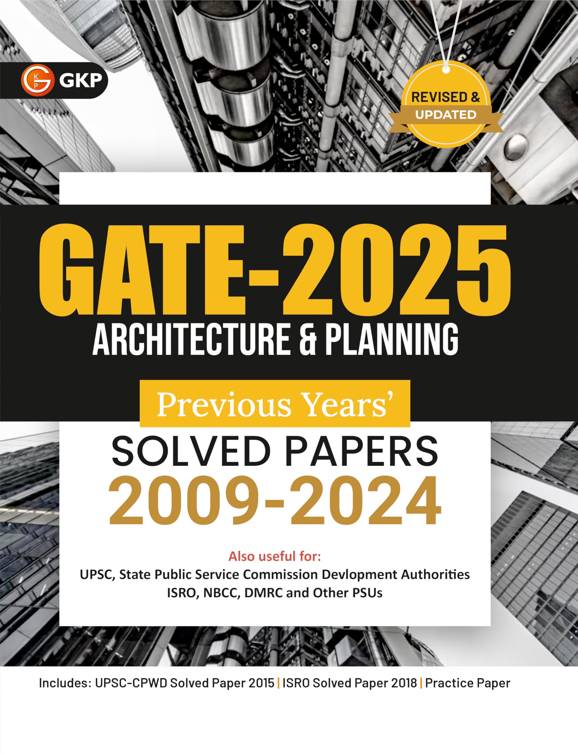 Buy GKP GATE 2025 : Architecture & Planning - Previous Years' Solved ...