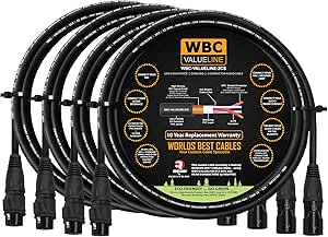 Amazon.com: WBC-VALUELINE-2CS (22 AWG) - 4 Units - 6 Foot–Low ...