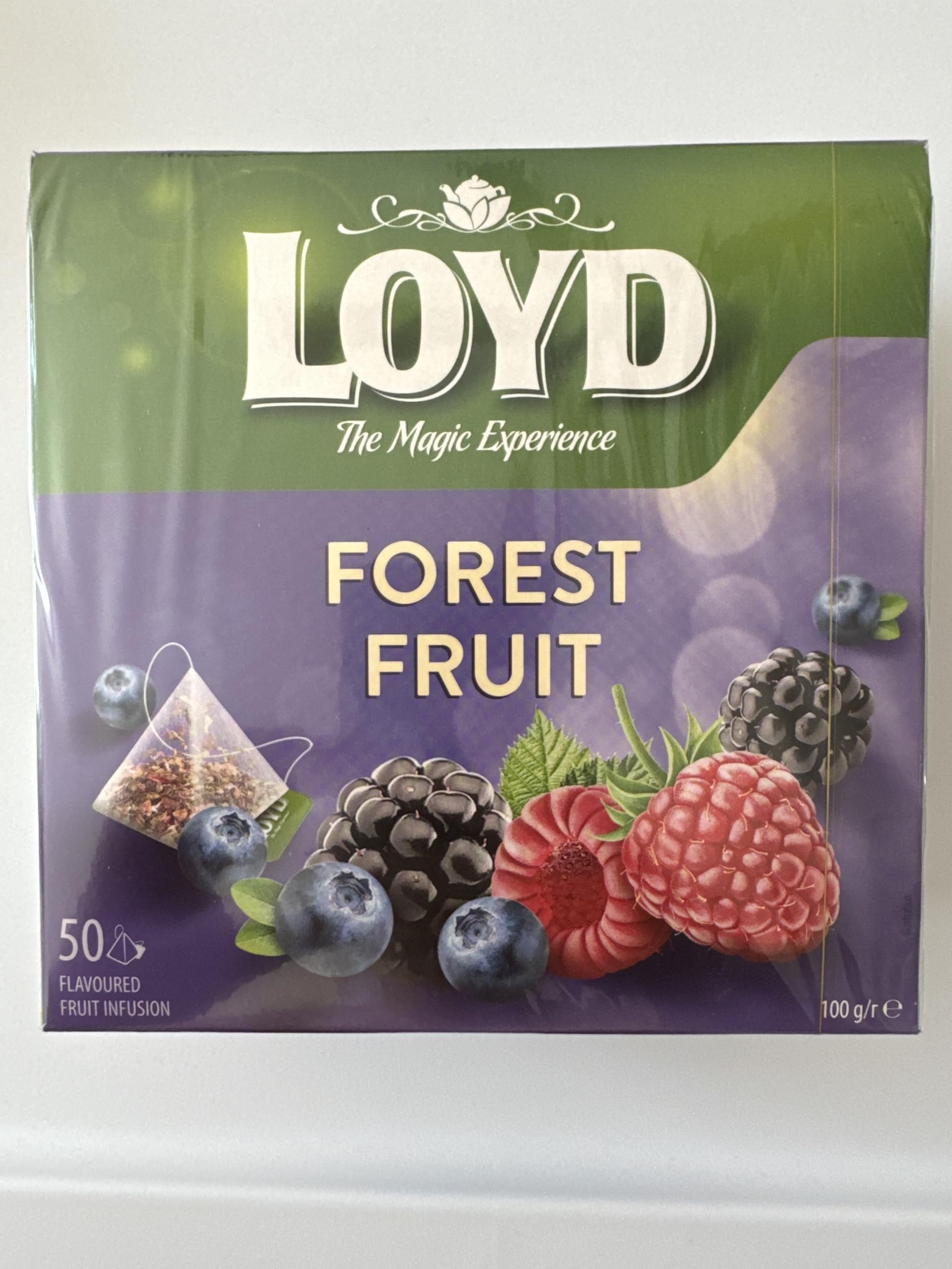 Amazon.com: Loyd Cranberry & Raspberry Flavoured Herbal-Fruit Tea, 20 ...