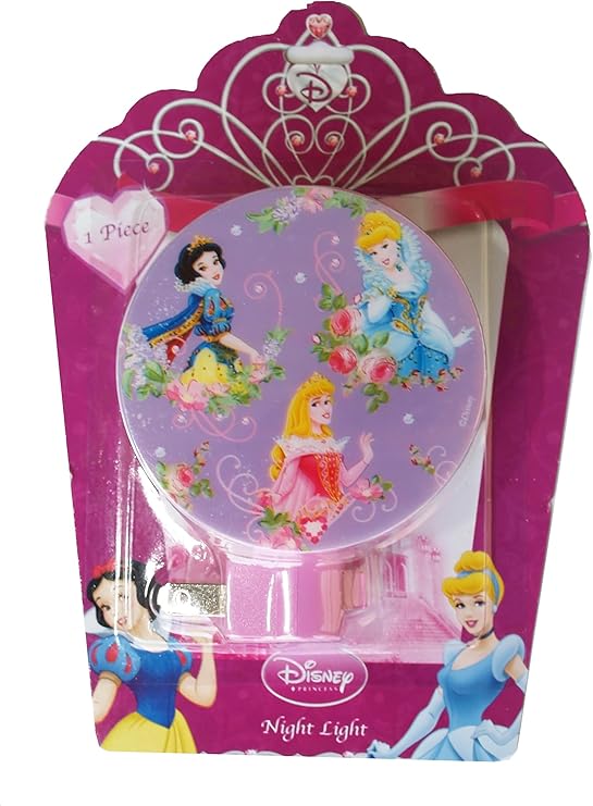Disney Princess Night Light Purple Background Cinderella Belle Snow ...