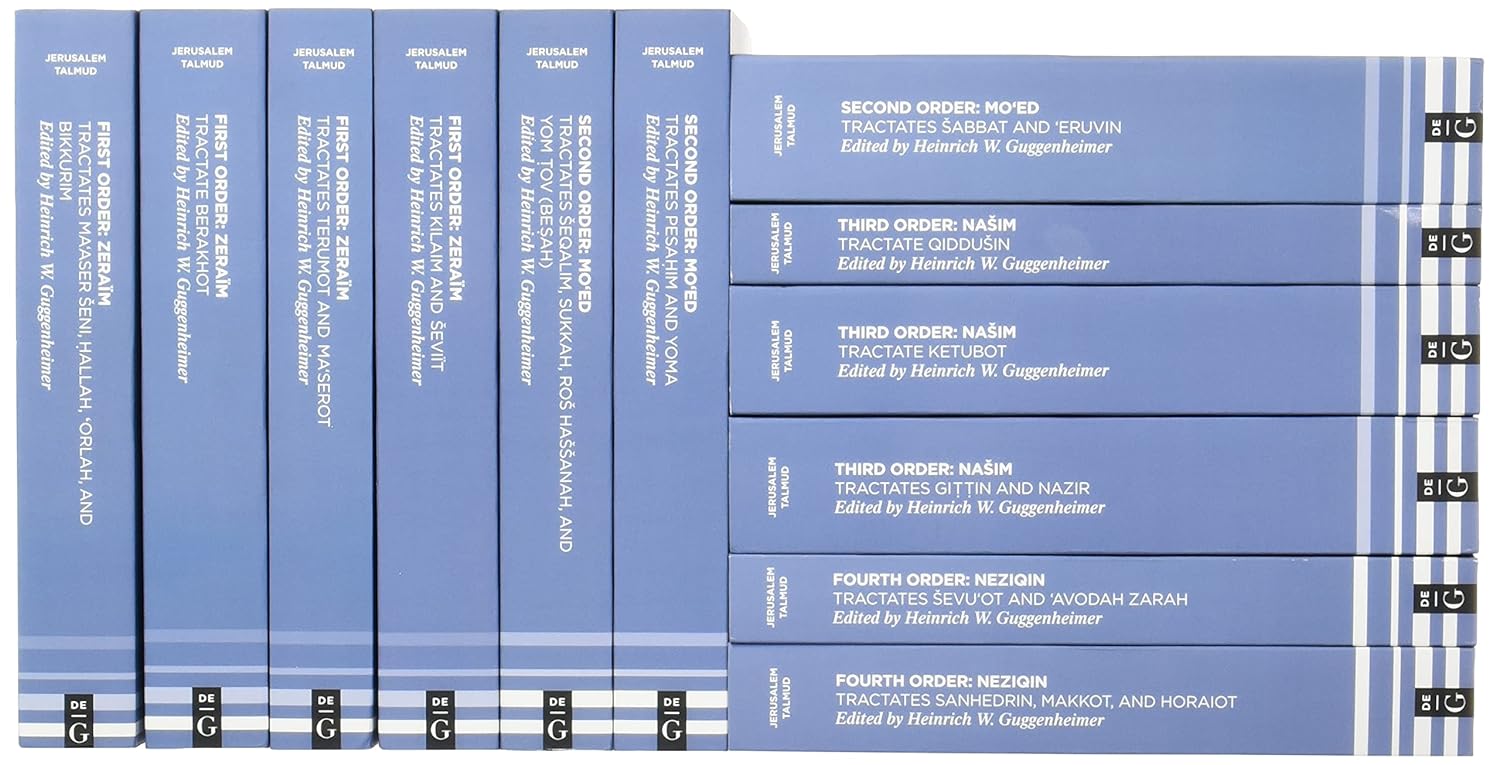 Buy [Set The Jerusalem Talmud cplt.]: Complete Edition (Studia Judaica ...