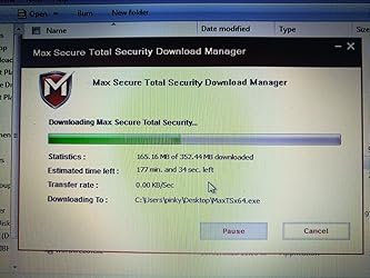 Max Secure Software Total Security Version 6 - 1 PCs, 1 Years (Email ...