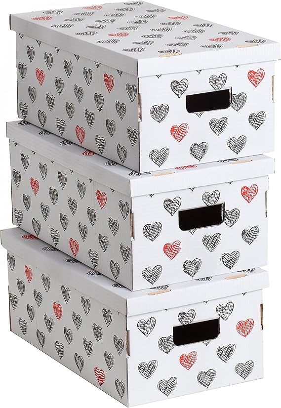 Kanguru HERTZEN Aufbewahrungsboxen aus Karton, Geschenkboxen aus pappe ...