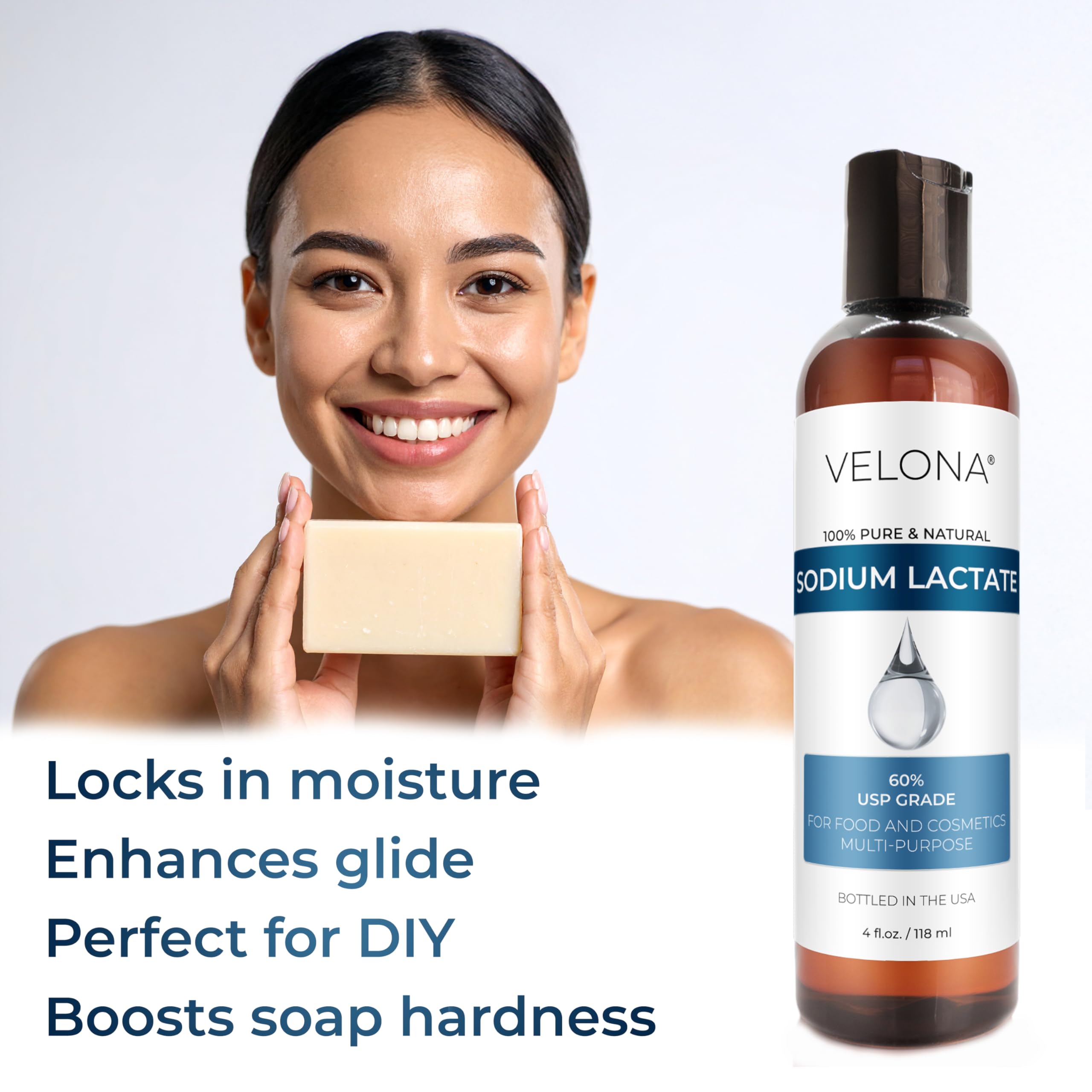 Snapklik.com : Velona Sodium Lactate 60% - 4 Oz USP Grade Natural ...